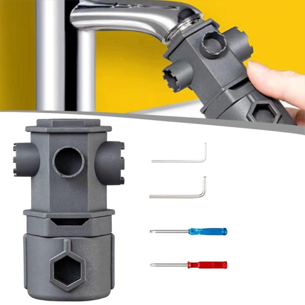 16In1 Faucet Aerator Wrench Tool for Kitchen and Bathroom Disassembly ...