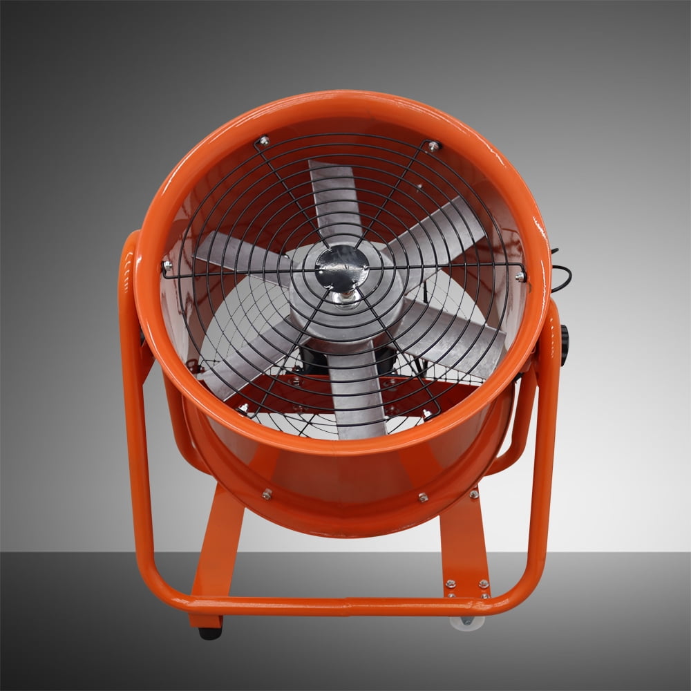 16Inch Axial Flow Fan Mobile Type Intermediate Speed Engineering ...