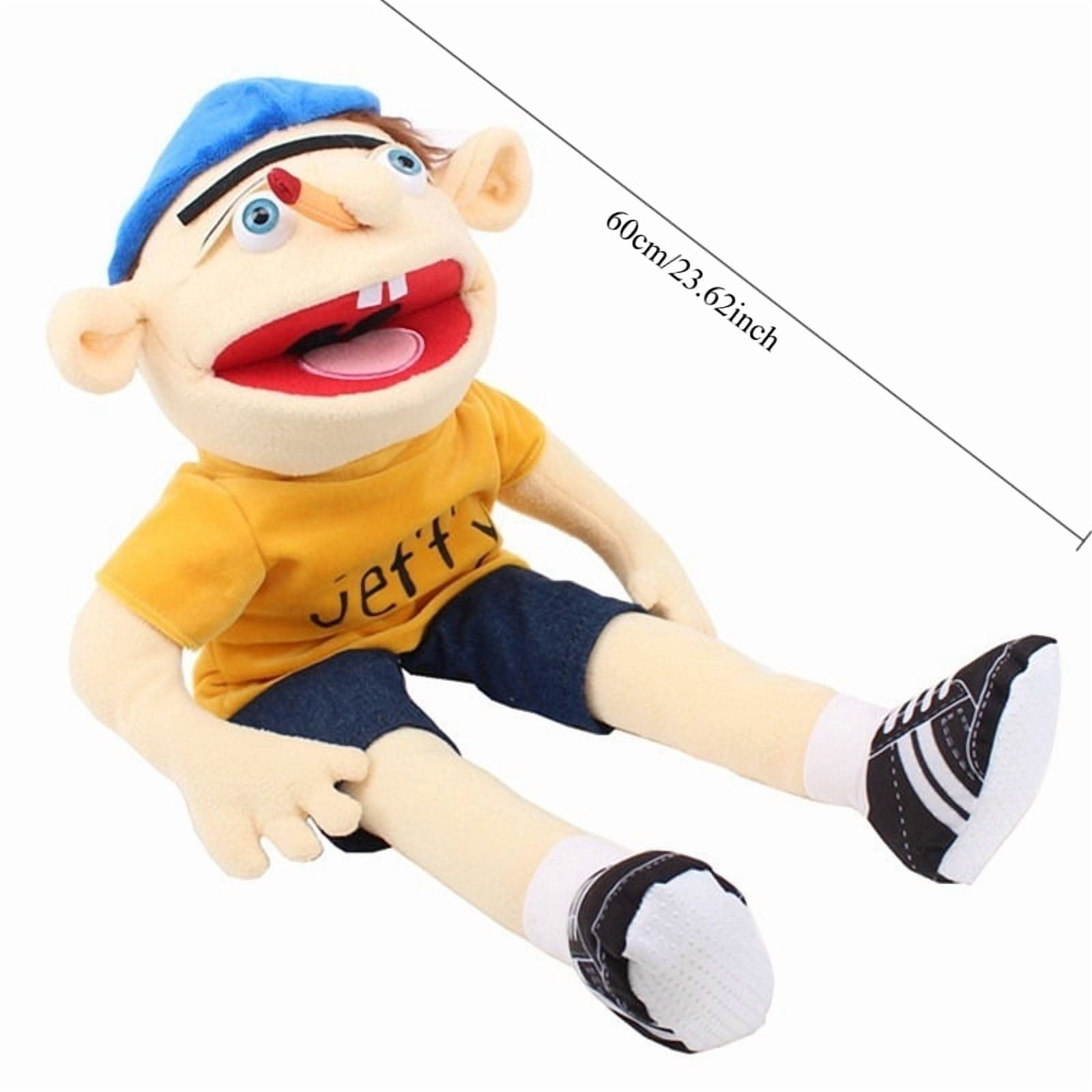 16Inch Jeffy Cody Hand Puppet Plush Toy Funny Puppets with Working ...