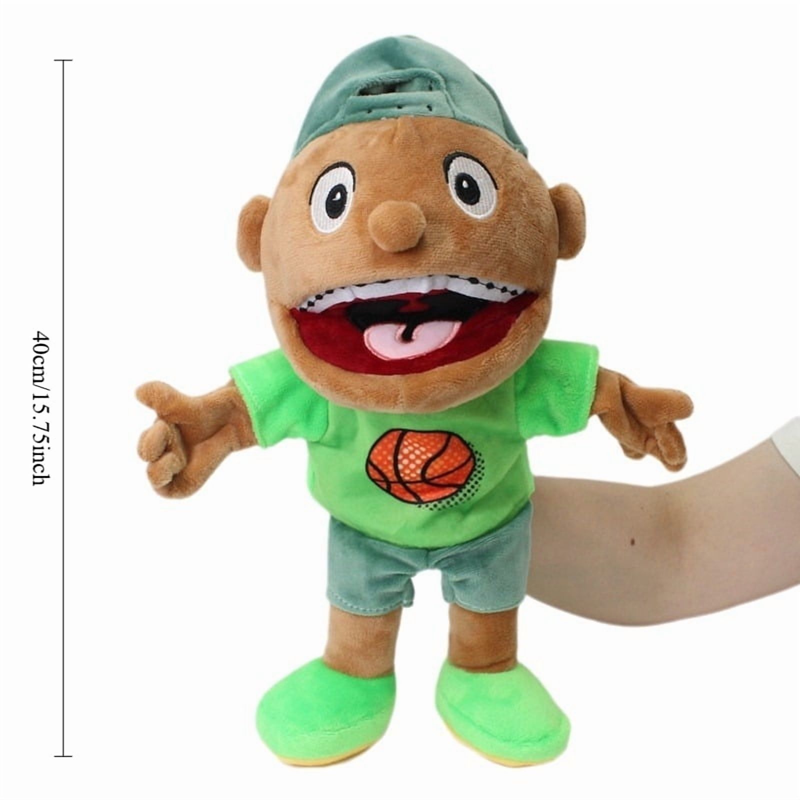 16Inch Jeffy Cody Hand Puppet Plush Toy Funny Puppets with Working ...