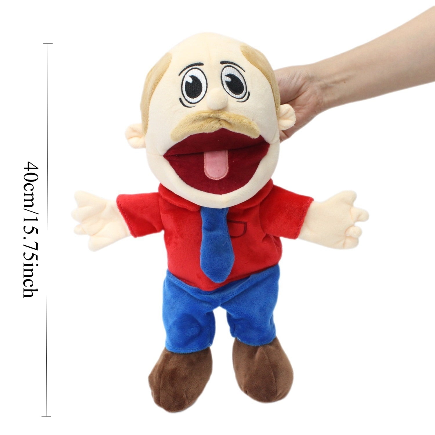 16Inch Jeffy Cody Hand Puppet Plush Toy Funny Puppets with Working ...