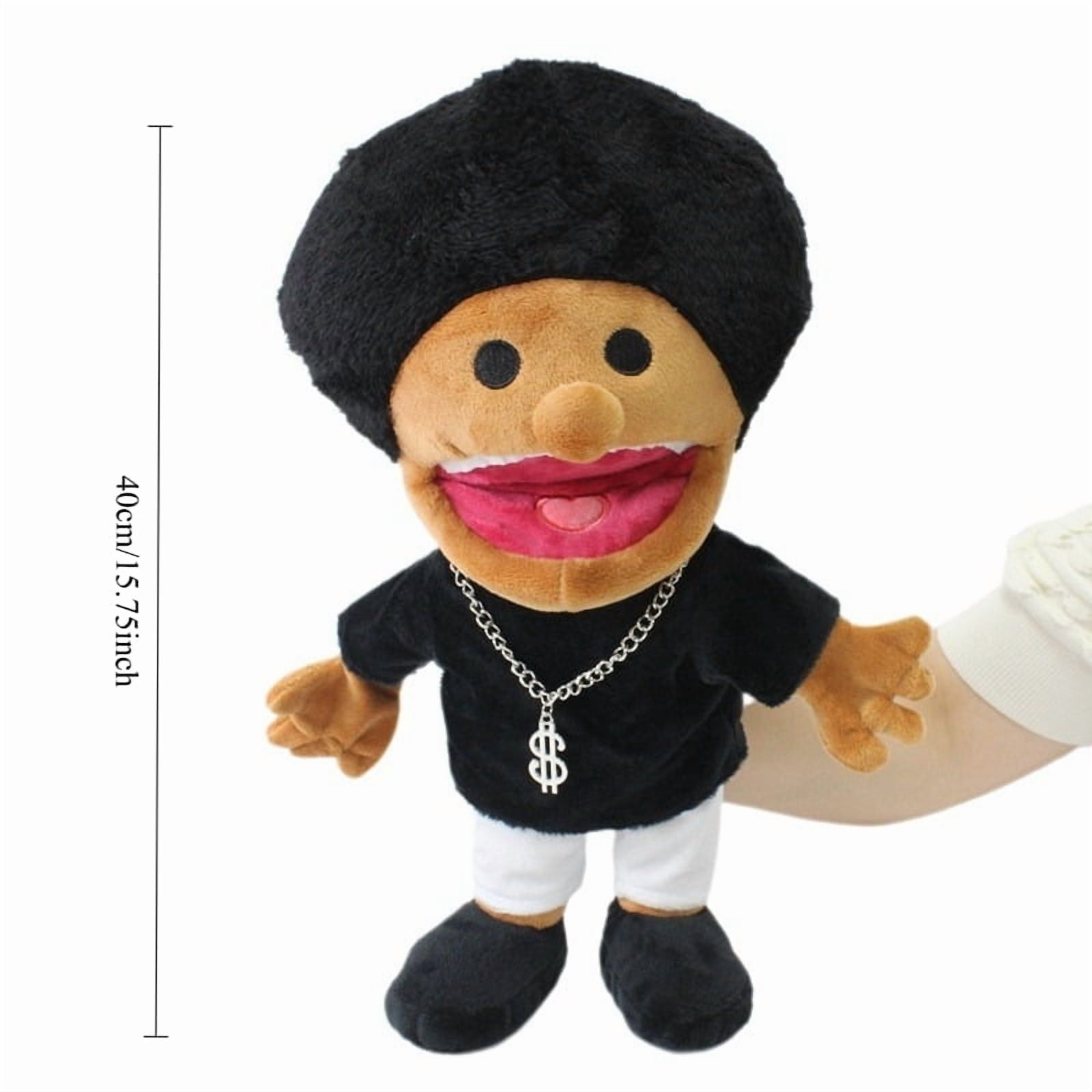 16Inch Jeffy Cody Hand Puppet Plush Toy Funny Puppets with Working ...