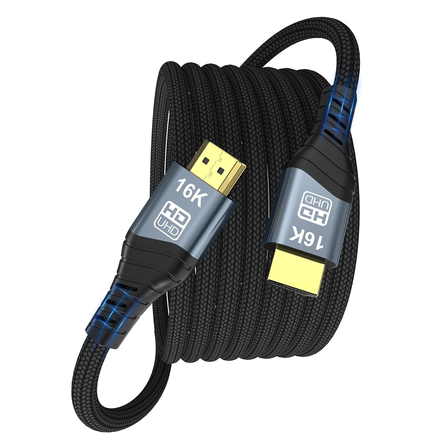 16K HDMI2.2 Cable , 96Gbps Ultra High Speed HDMI2.2 Cable 16K@30Hz 10K120Hz 8K@60Hz 4K@240Hz ...