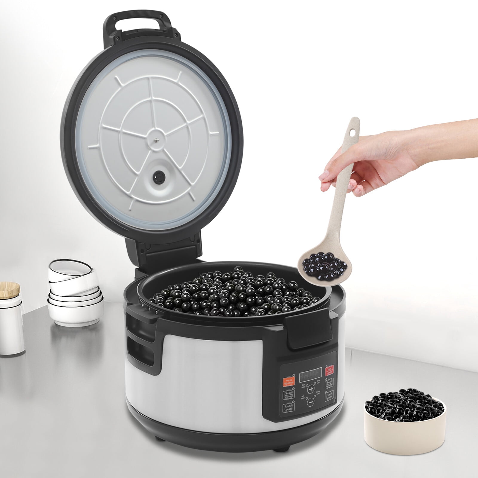 16L Automatic Pearl Cooker Bubble Tea Cooker Tea Sago Pearl Milk Tea ...