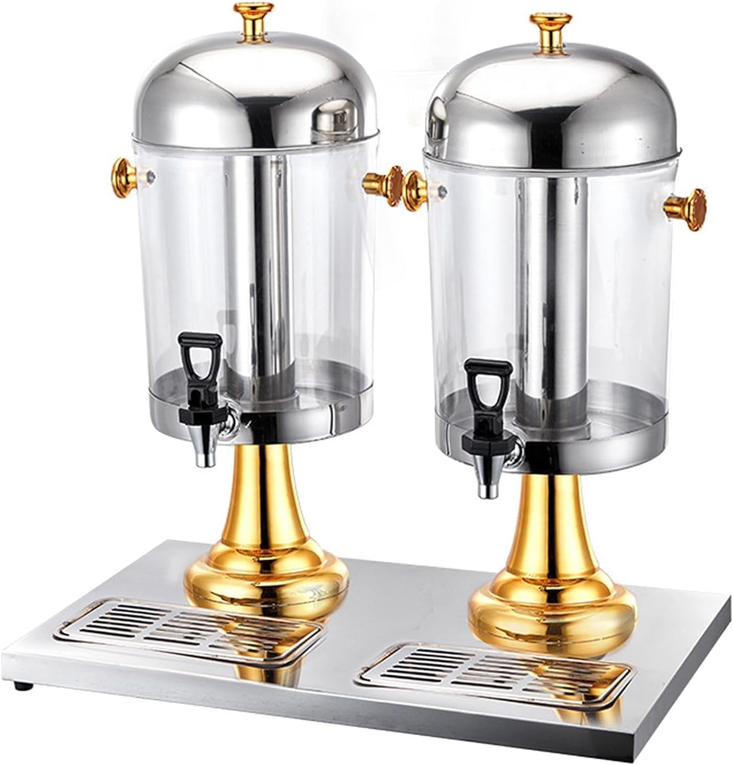 16L Large Party Lemonade Drink Dispenser, Double Container Commercial ...