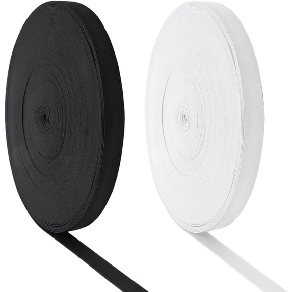 16M 2 colors Flat Elastic Band Webbing Garment Sewing Accessories Mixed ...