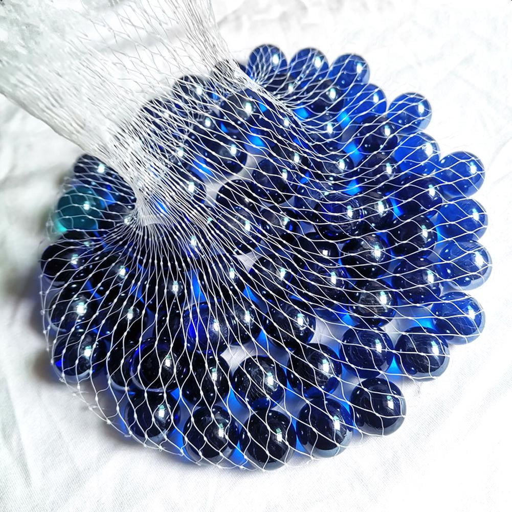 16MM Frosted Glass Marbles - Assorted Colors, Classic Style, Perfect ...