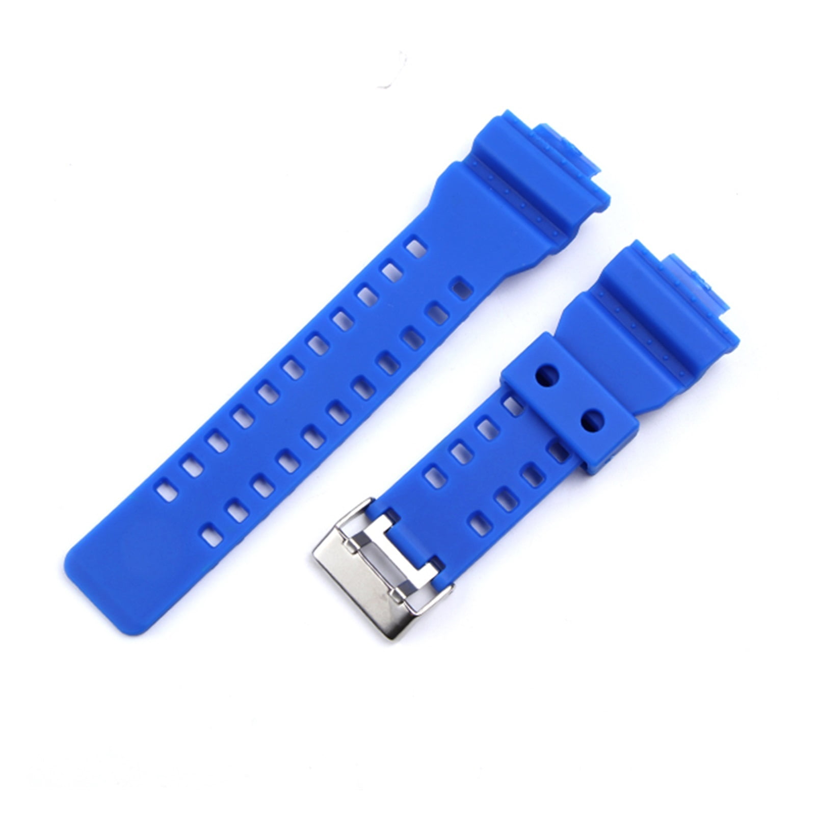 16MM Silica Gel Sports Race Watch Bands Waterproof Rubber Sport ...