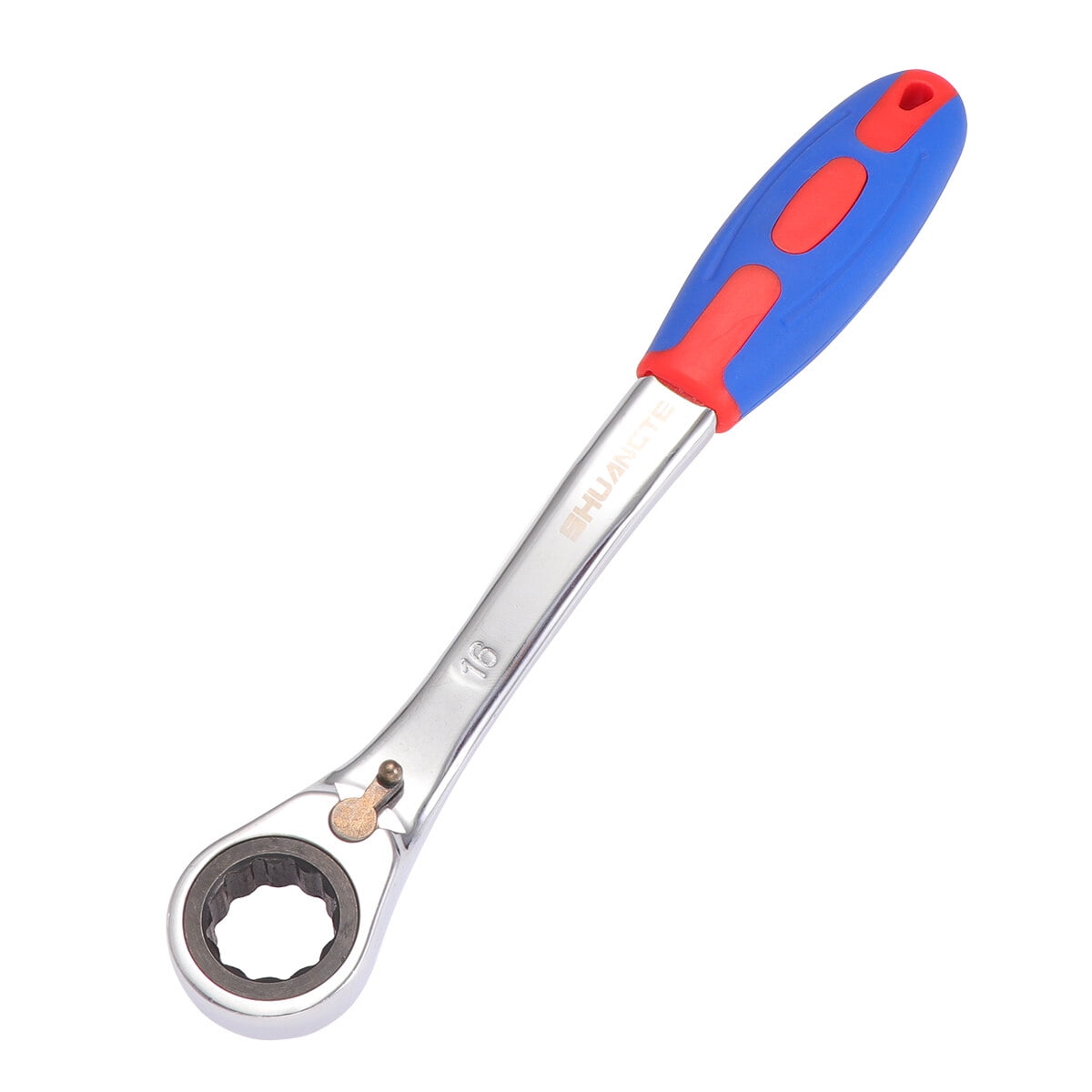 16MM Two-way Ratchet Quick-Release Easy to Use Tooth Round Head Ratchet ...