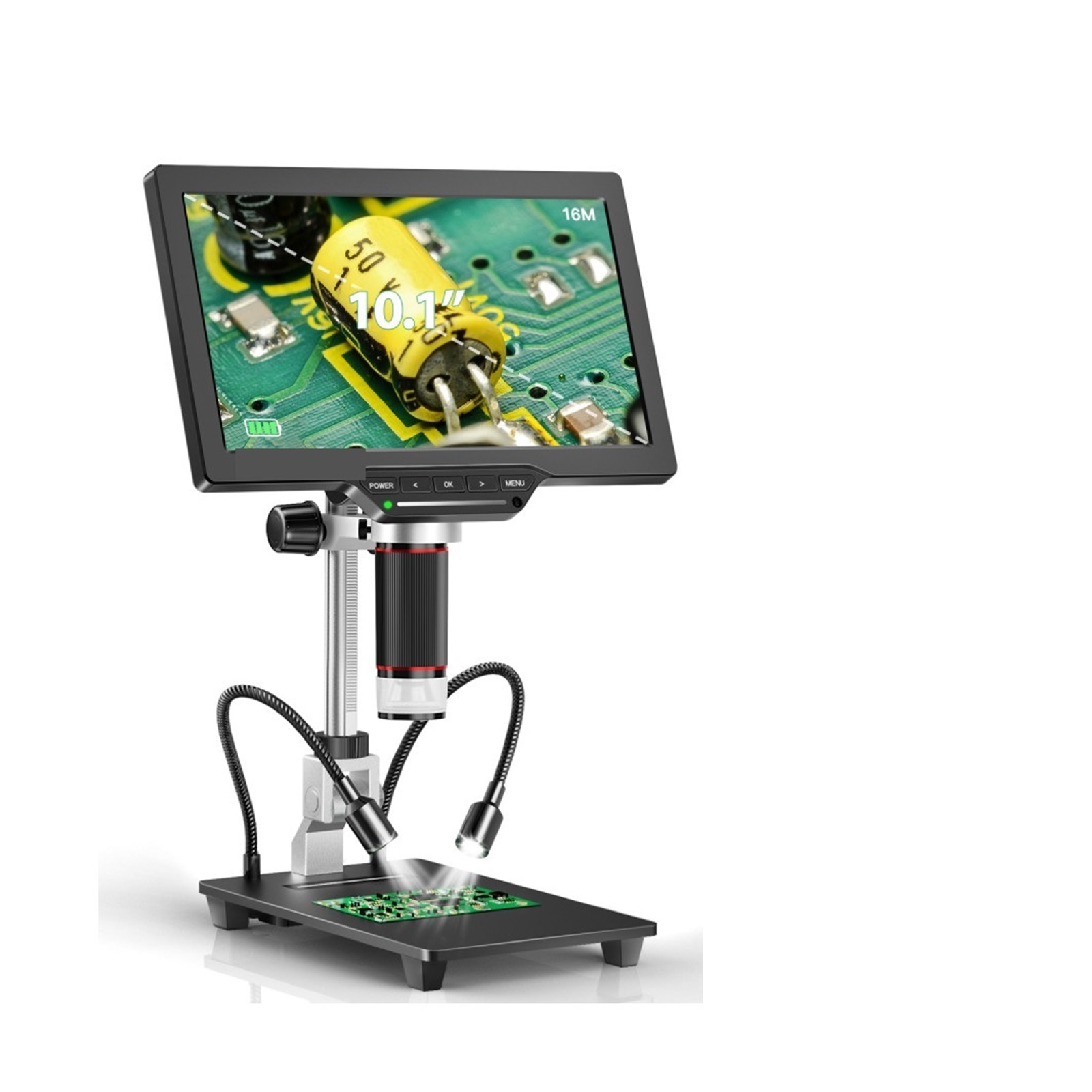 16MP 3X-1300X Digital Scope For Soldering Electronic Amplification ...