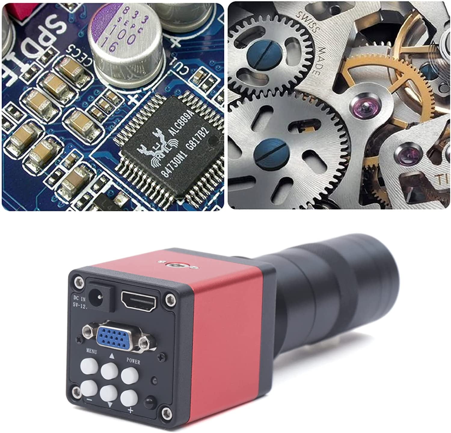 16MP HDMI 1080P 60FPS HD USB Digital Industry Video Inspection ...