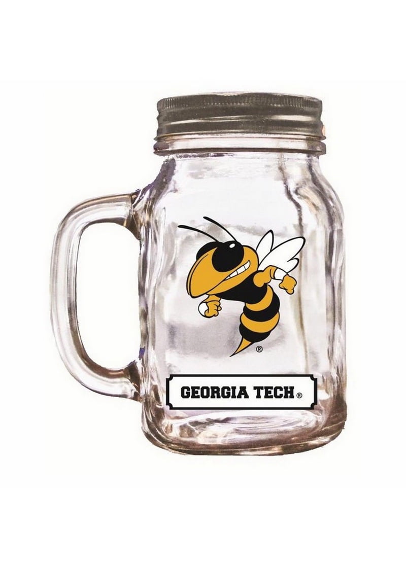 16Oz Mason Jar Georgia Tech - Walmart.com