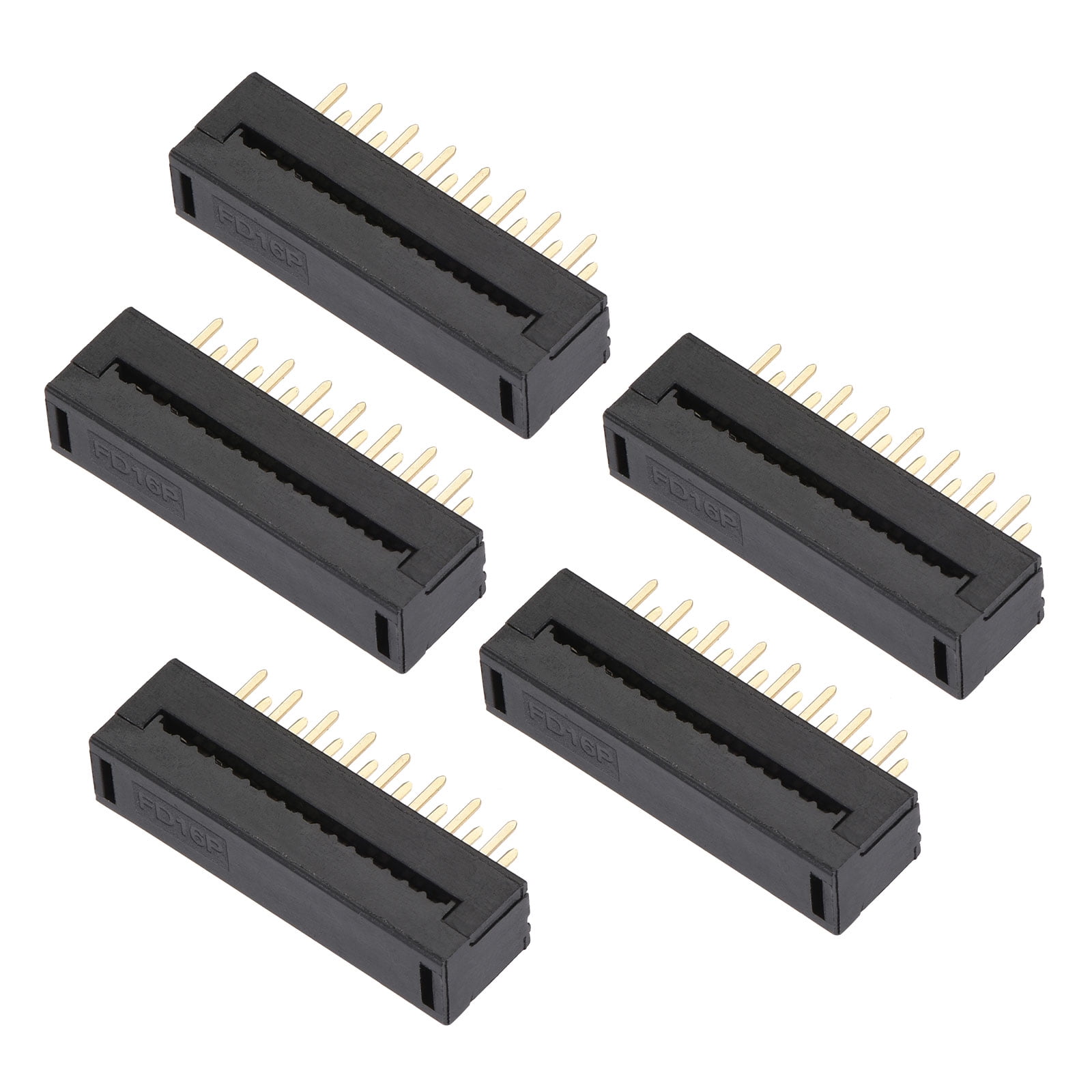 16P Dual Rows 2.54mm Pitch Transition Plug Socket for Flat Ribbon Cable ...