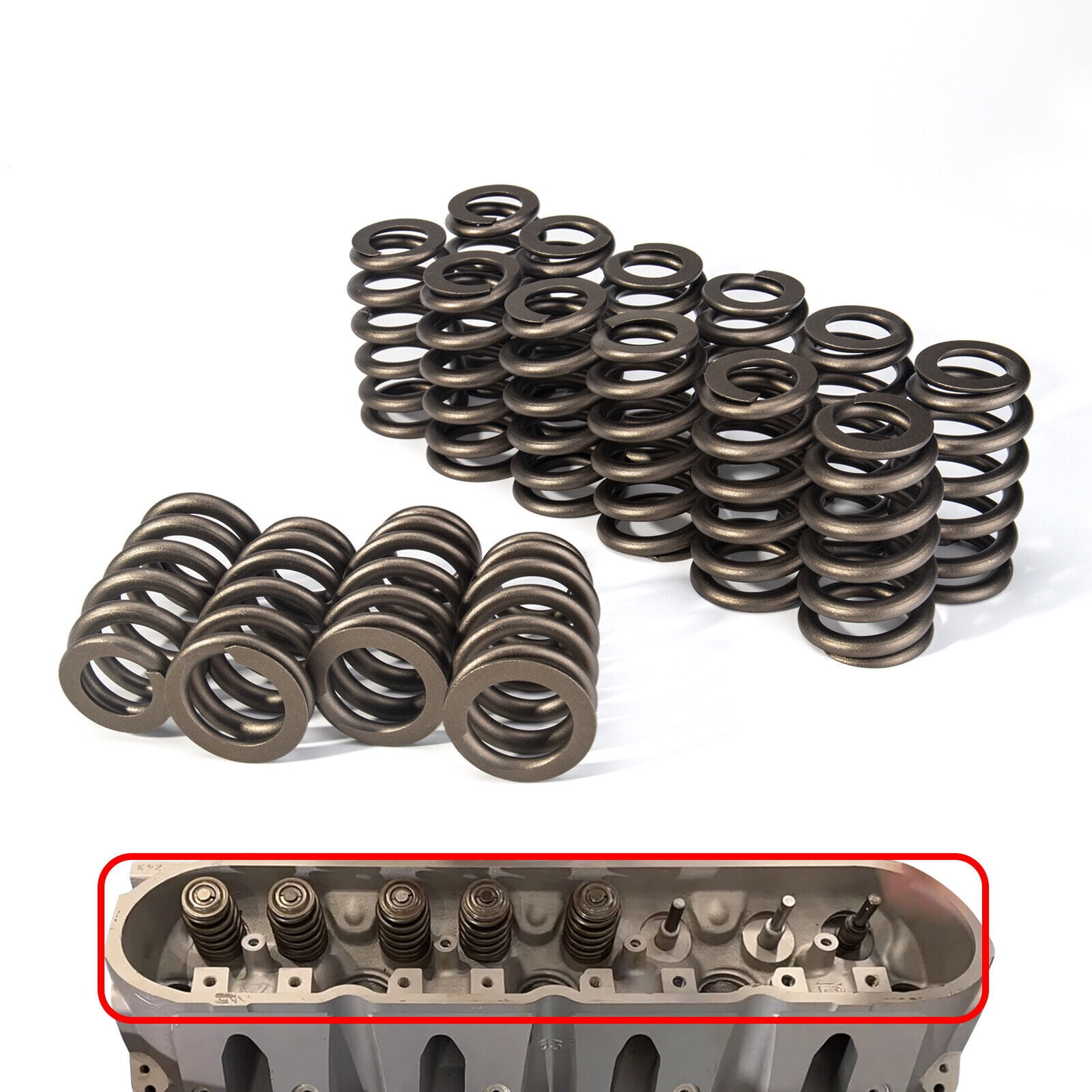 16PC Valve Spring Kit Fits for All LS Engines - 625" Lift Rated PAC ...