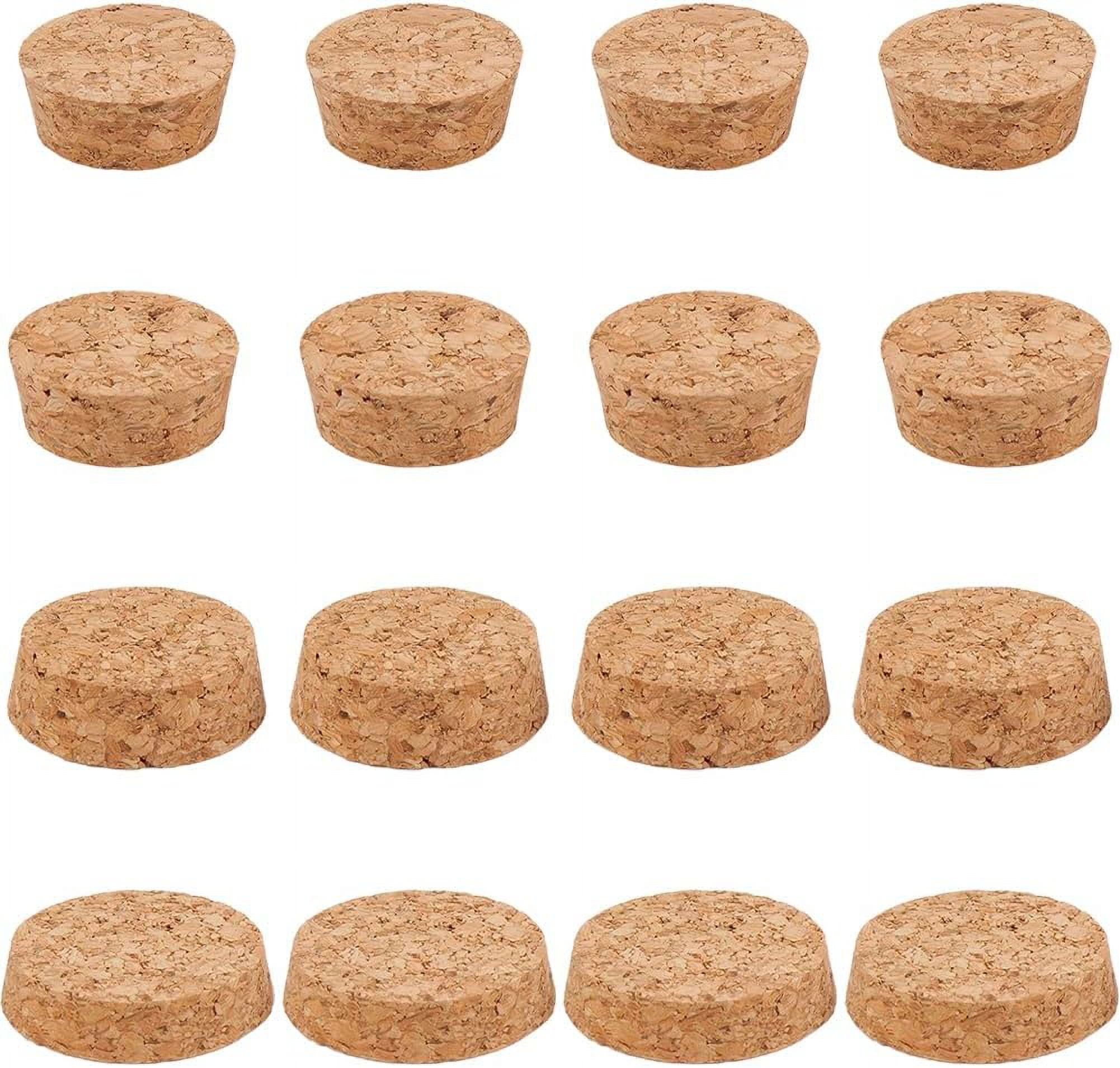 16PCS 4 Sizes Tapered Cork Stoppers Wine Cork Bottle Plug Decanter ...