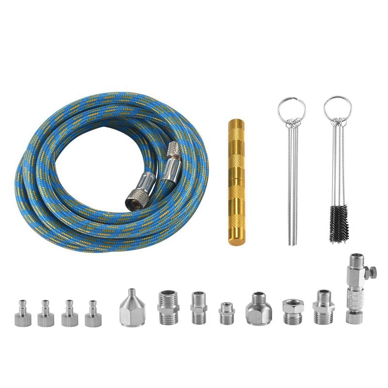 16PCS Airbrush Adapter Set, Adapter, Quick Release Connector, Cleaning ...