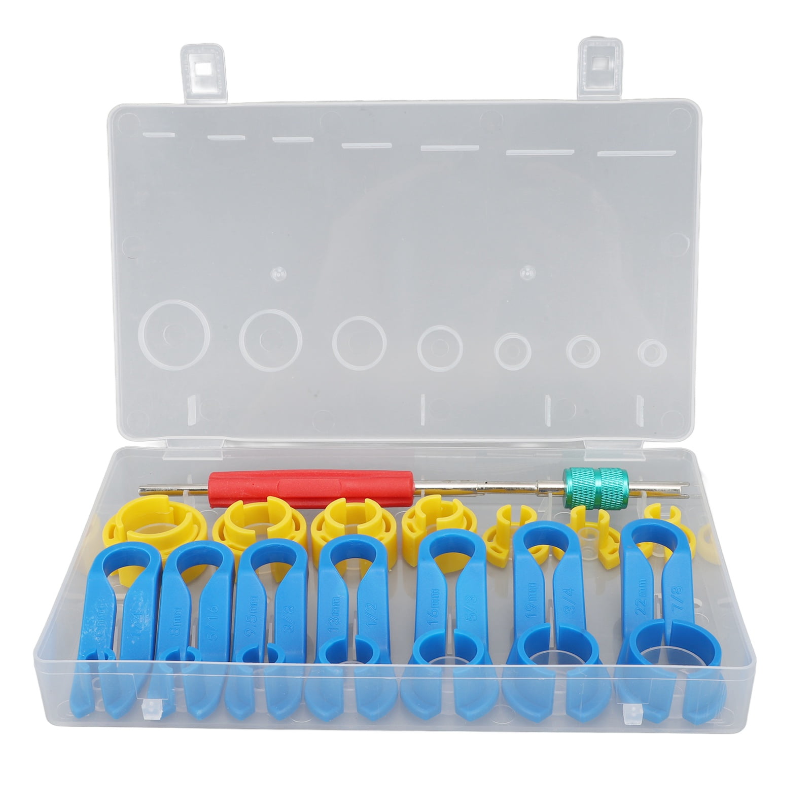 16PCS Car AC Fuel Line Disconnect Removal Tool Set with Storage Box ...