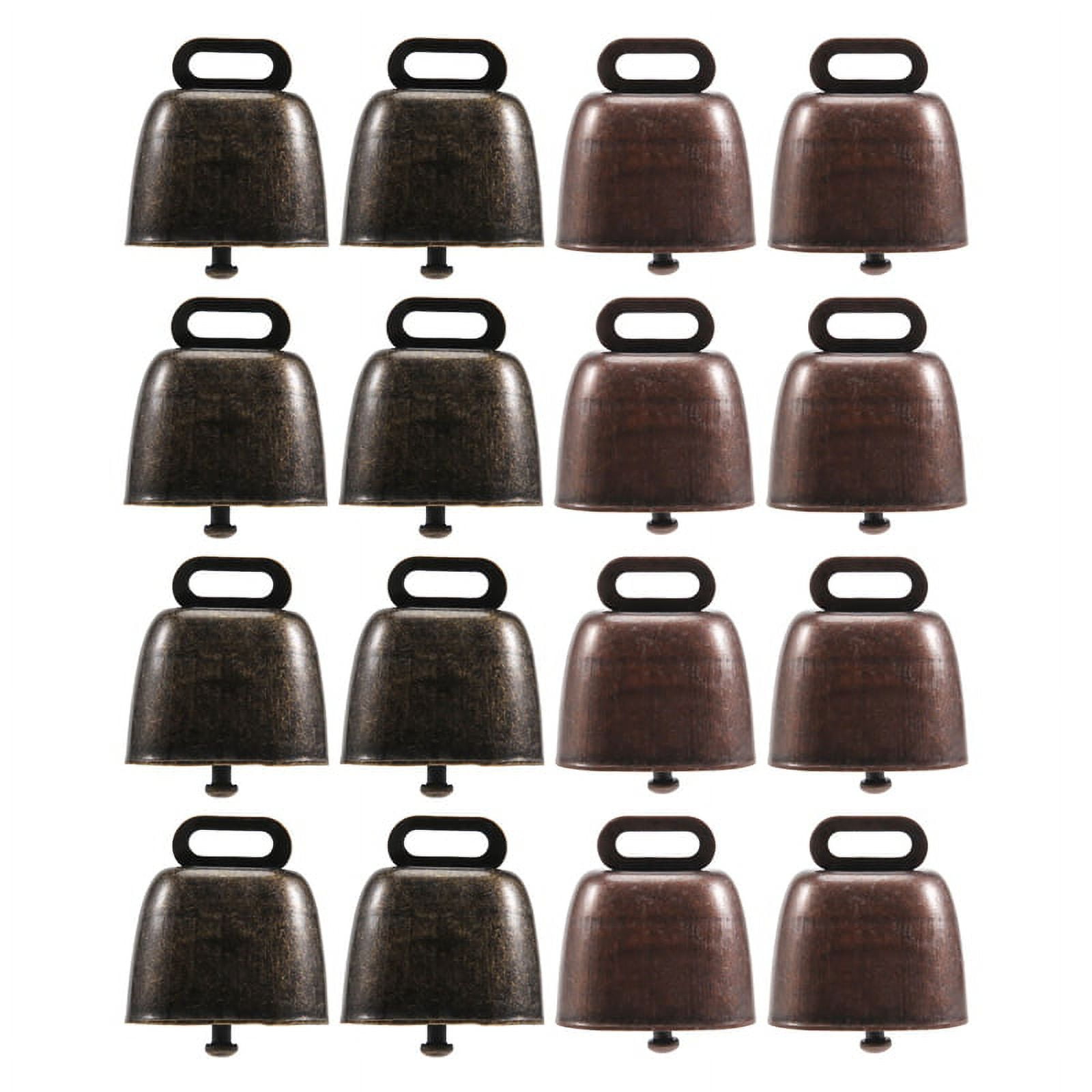 16PCS Cow Horse Sheep Grazing Copper Bells Small Brass Bells Cattle ...