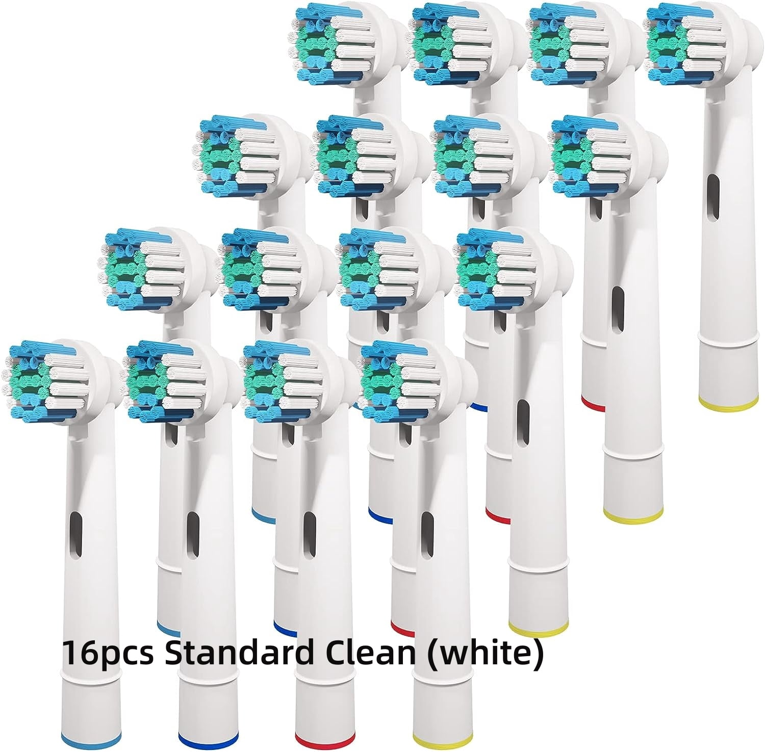 16PCS Electric Toothbrush Replacement Brush Heads For Braun Oral B ...