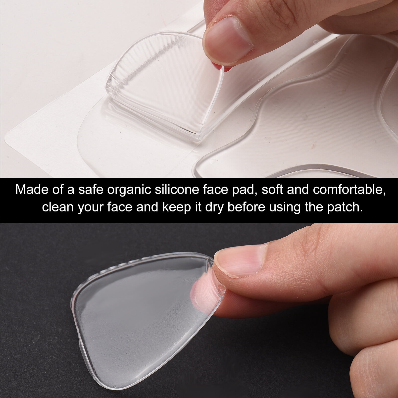 16PCS Face Wrinkle Patches Reusable Forehead Wrinkle Patches Smoothing ...