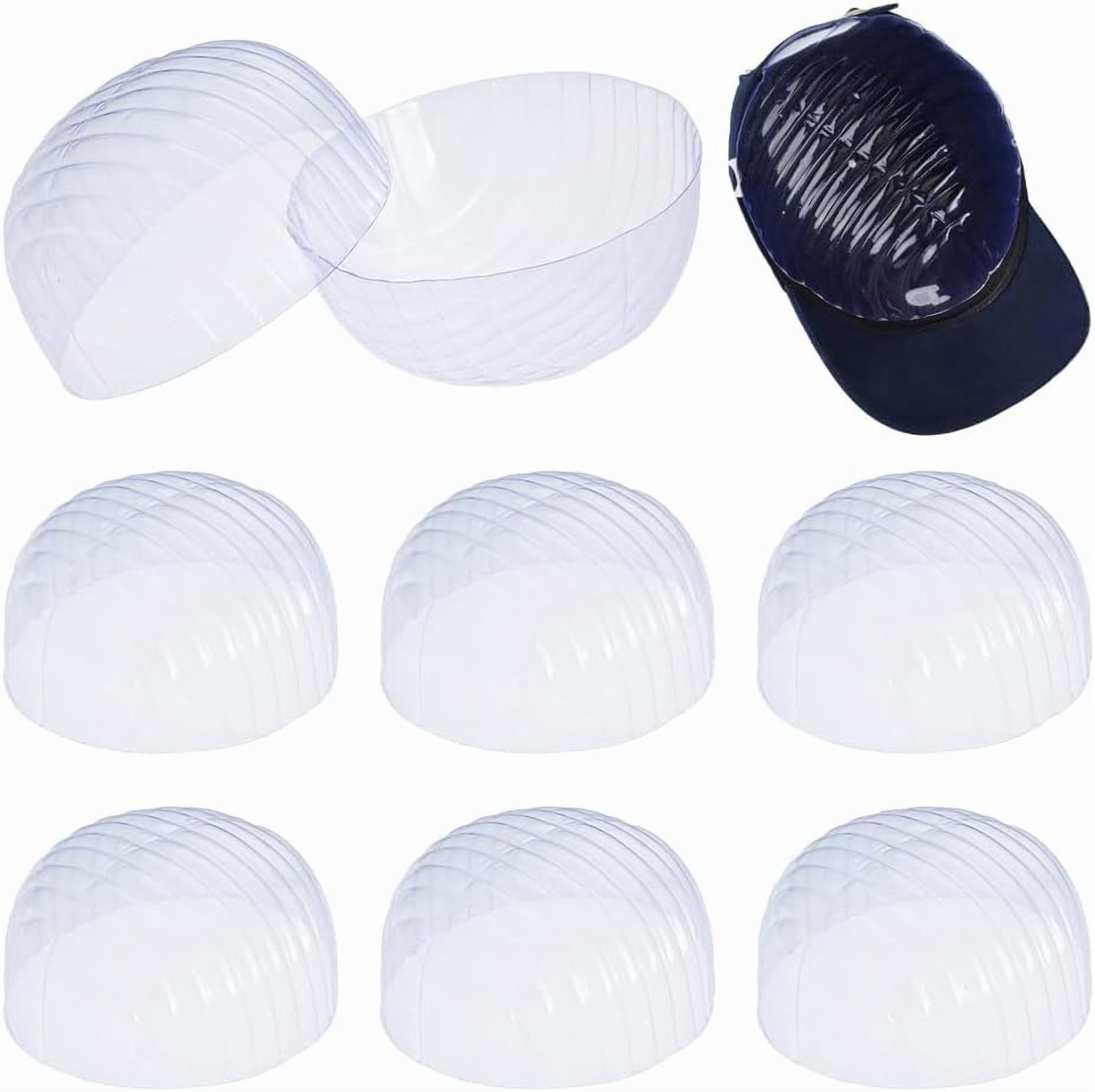 16PCS Hat Shaper Inserts for Baseball Caps 7.48x7.67inch Plastic Clear ...