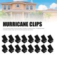 16PCS Hurricane Window Clips Fit 1/2 Inch Thick Plywood, Stainless ...