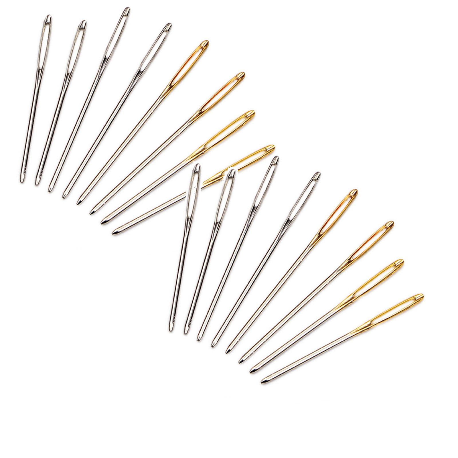 16PCS Large Collapsible Embroidery Needle Needles Hand Quilting Needles ...