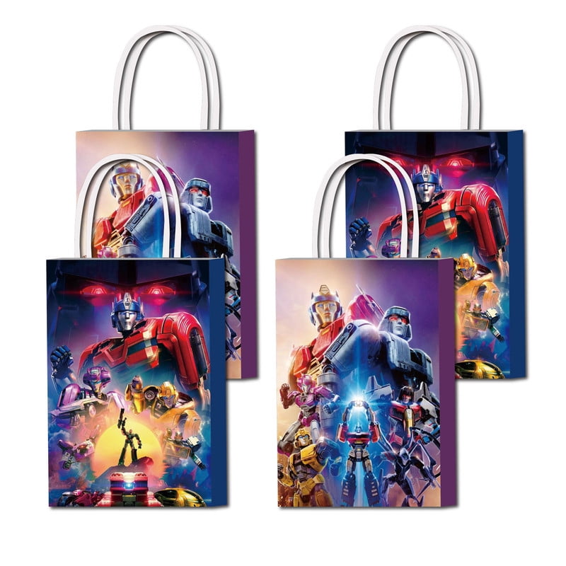 16PCS For Transformers One Theme Birthday Party Bags,Party Favor Bags ...
