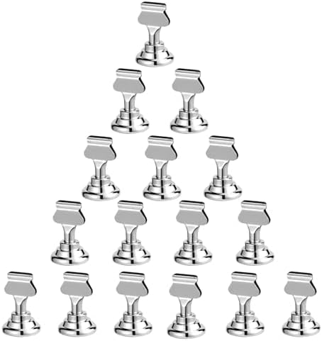 16PK Table Number Holders Place Card Holders 1.7 Inch Table Card ...