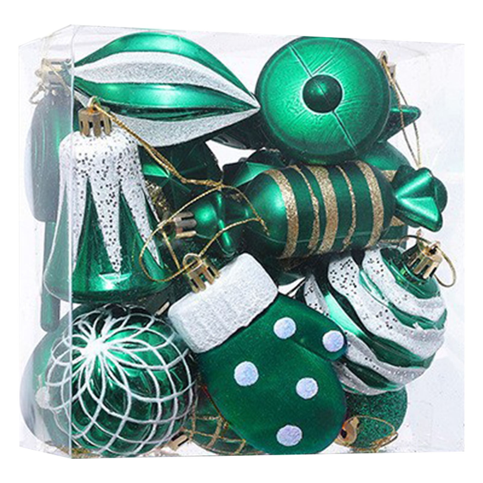 16Pc Christmas Decorative Pendant - Christmas Ornaments Set Christmas ...