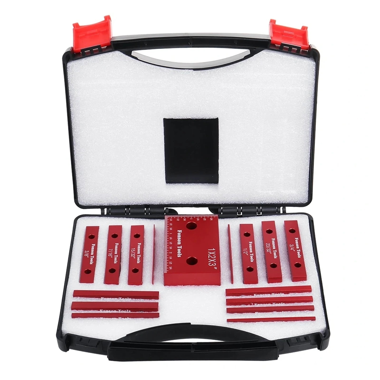 16Pc Inch / 9Pc Metric Setup Blocks Height Gauge Set, Precision ...