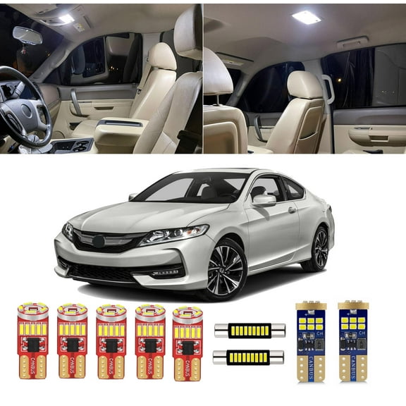 SIANA- 14Pack Car Interior Led Light For Dome Map License Plate Lamps ...