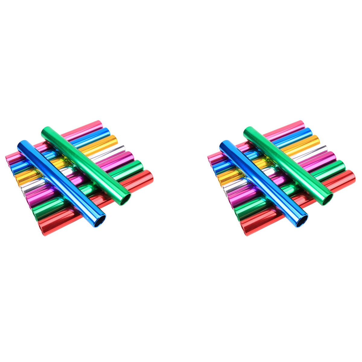 16Pcs Aluminum Relay Batons Sports Field Batons for Track and Field ...