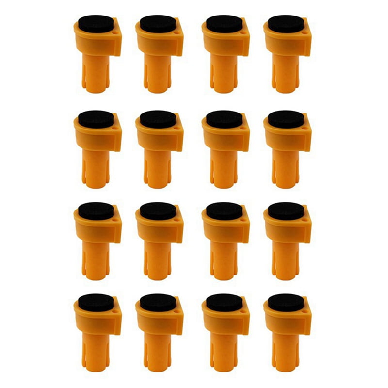 16Pcs Bench Dogs,Bench Dog Clamps Non Marring Bench Dogs with Grommet ...