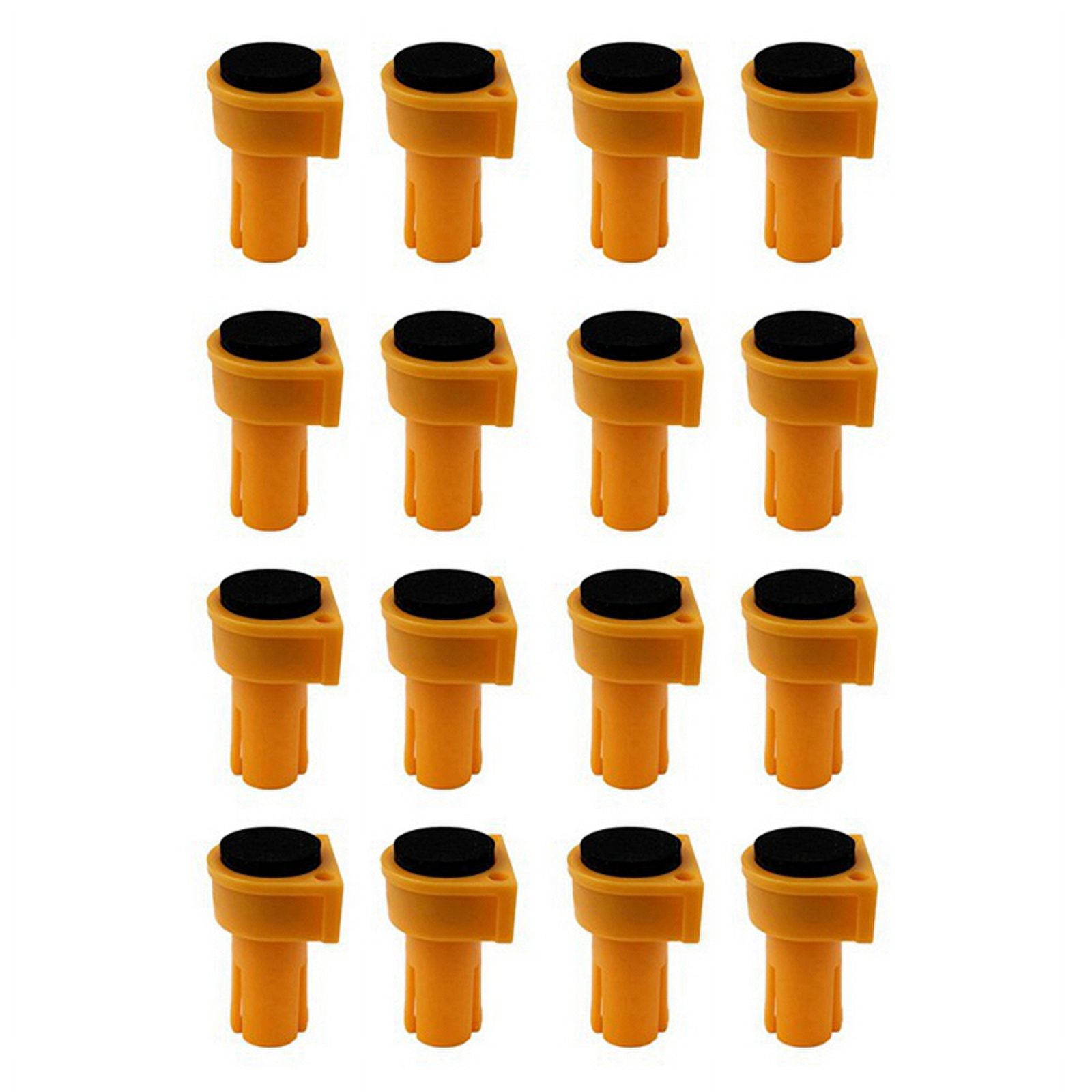 16Pcs Bench Dogs,Bench Dog Clamps Non Marring Bench Dogs with Grommet ...
