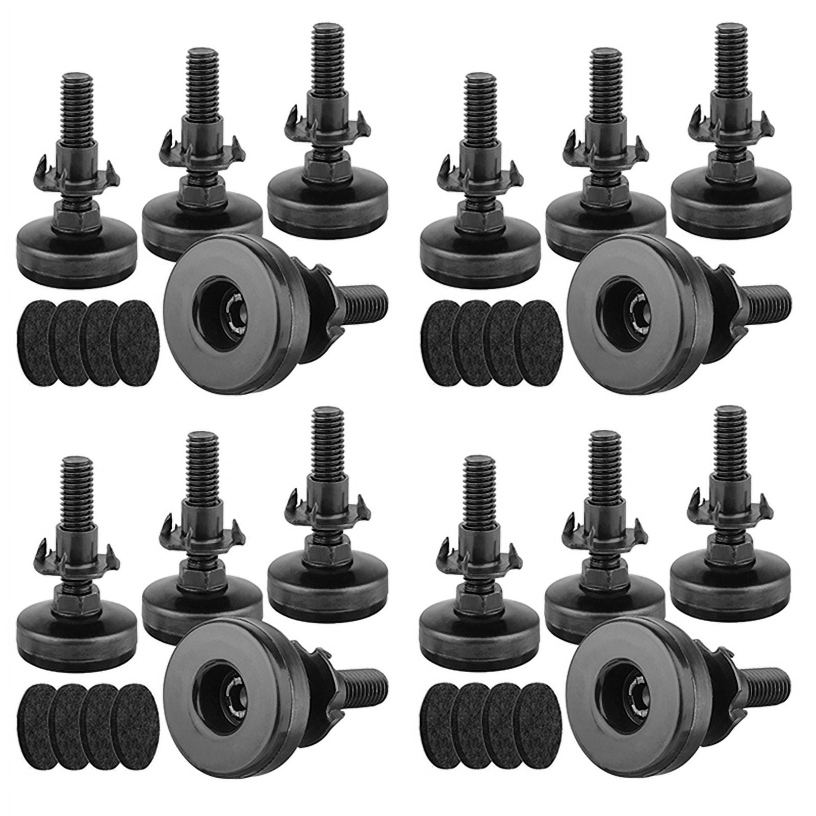 16Pcs Furniture Levelers Heavy Duty Furniture Leveling Feet Adjustable ...