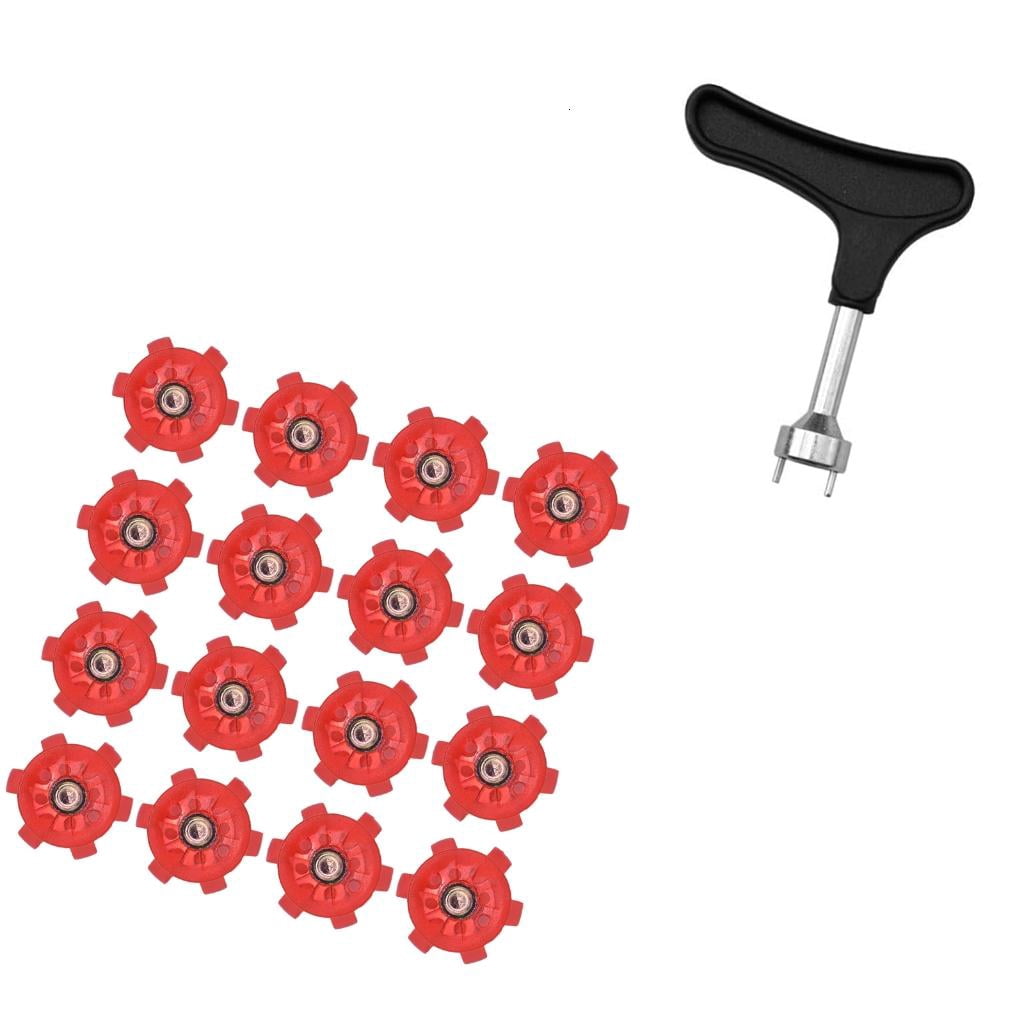16Pcs Golf Shoe Spikes Replacement Cleats Pin Fast Twists Turn Screw ...