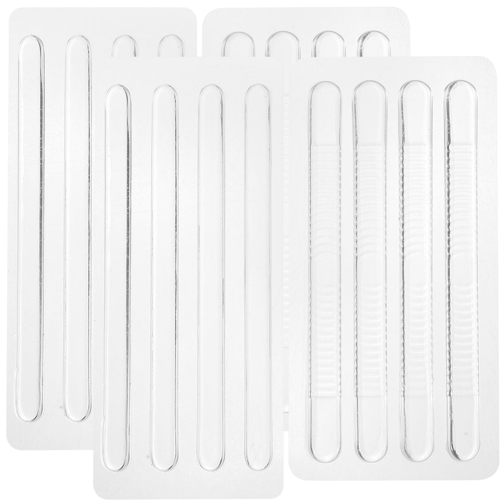 16Pcs High Heel Sole Pads, Transparent Silicone Back Heel Pads ...