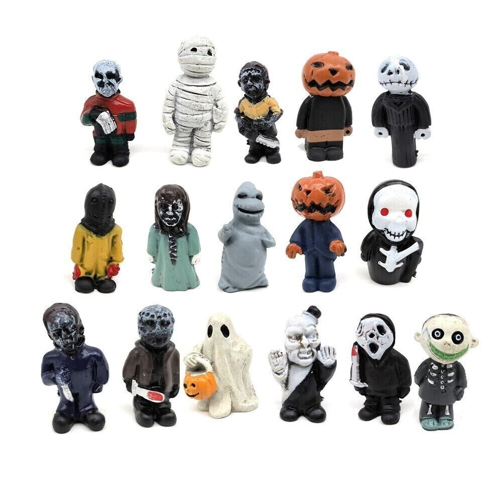 16Pcs Horror Movie & Video Games Minifigure Jason Voorhees Michael ...