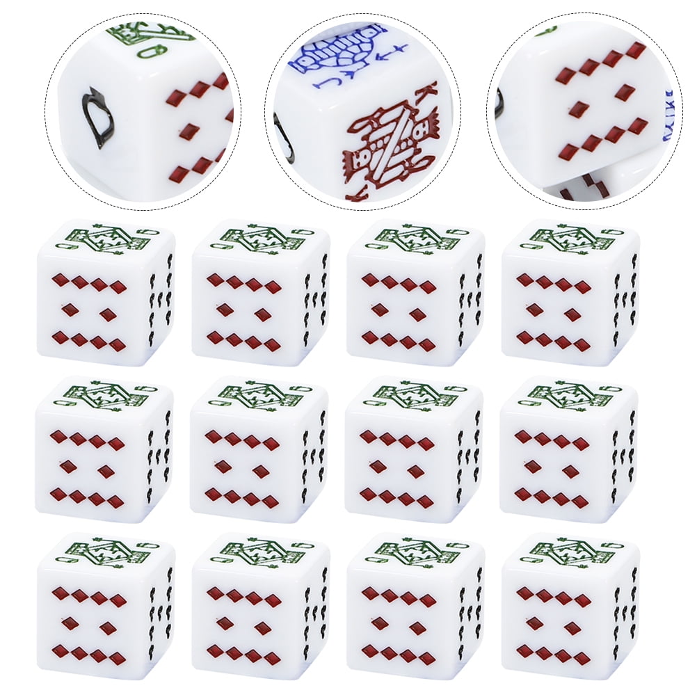 SEWCHICS Whamvox re Corners Acrylic Poker Dice Party Supply Game Tool ...