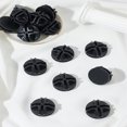 16Pcs PP Plastic Table Divider Buckle Black 36x20mm - Walmart.com