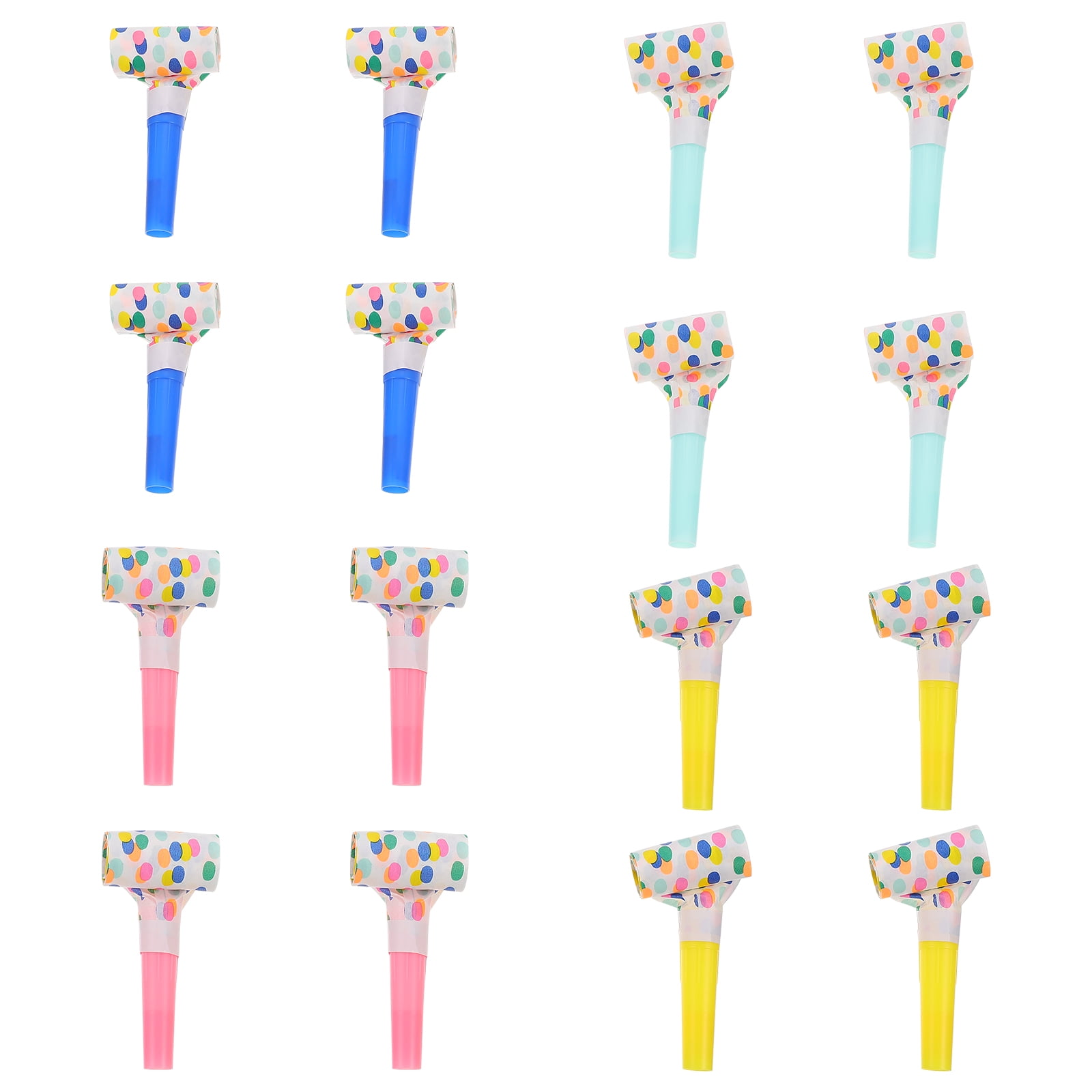 16Pcs Party Blower Noise Maker Musical Blowouts Whistle Party Blow ...