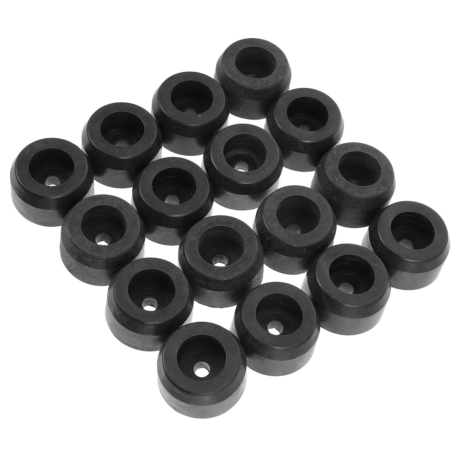 16Pcs Rubber Feet Bumpers for Furniture Table Amplifier Speaker Cabinet ...