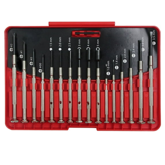 16Pcs Precision Screwdriver Set, Phillips, Hex, Socket Head for ...