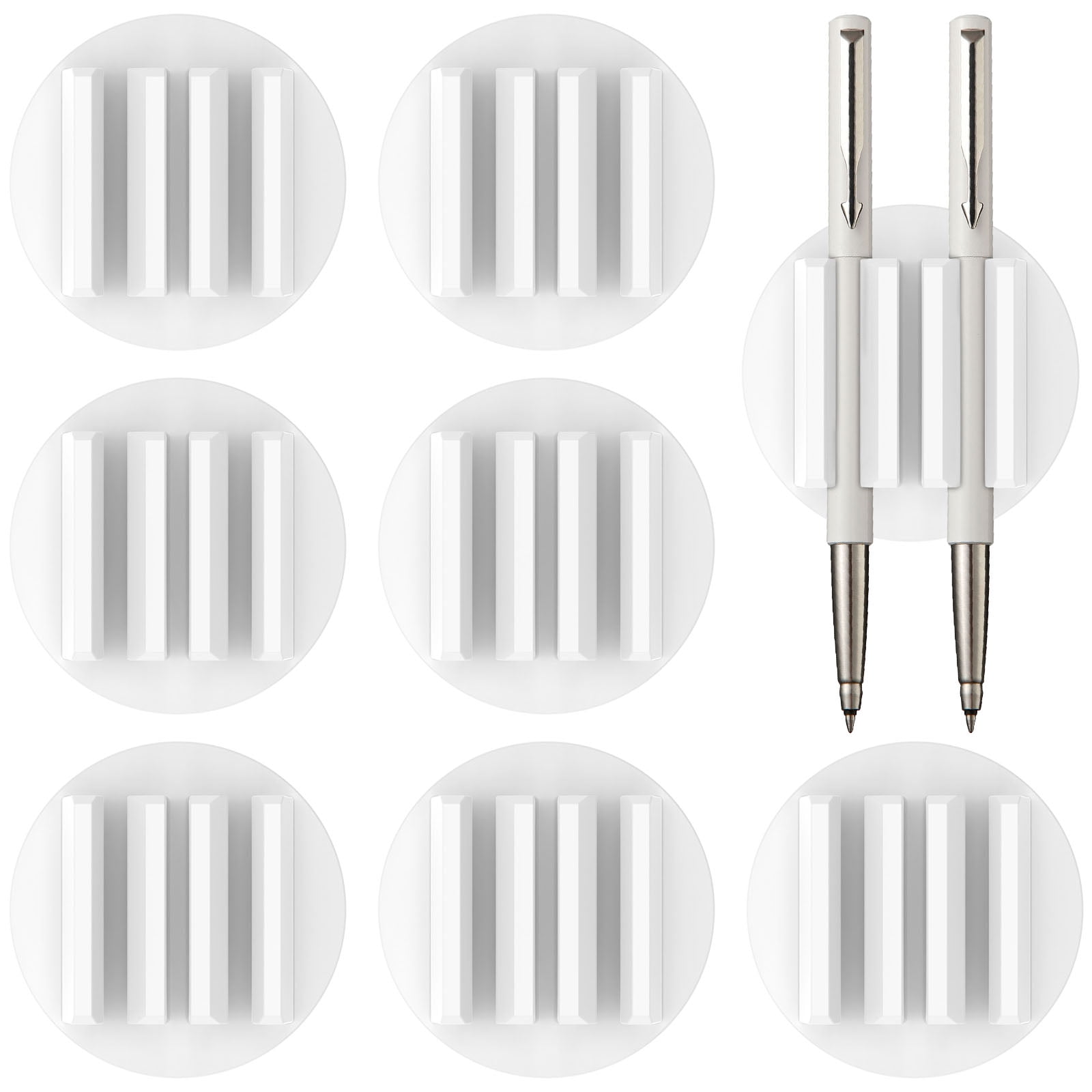 16Pcs Silicone Pen Holder Pencil Holder Easy to Use Flexible Pen ...