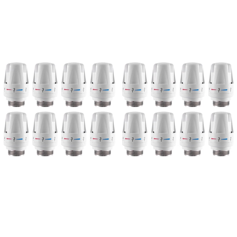 16Pcs Thermostatic Radiator Valve Thermostat Radiator Valve Replacement ...