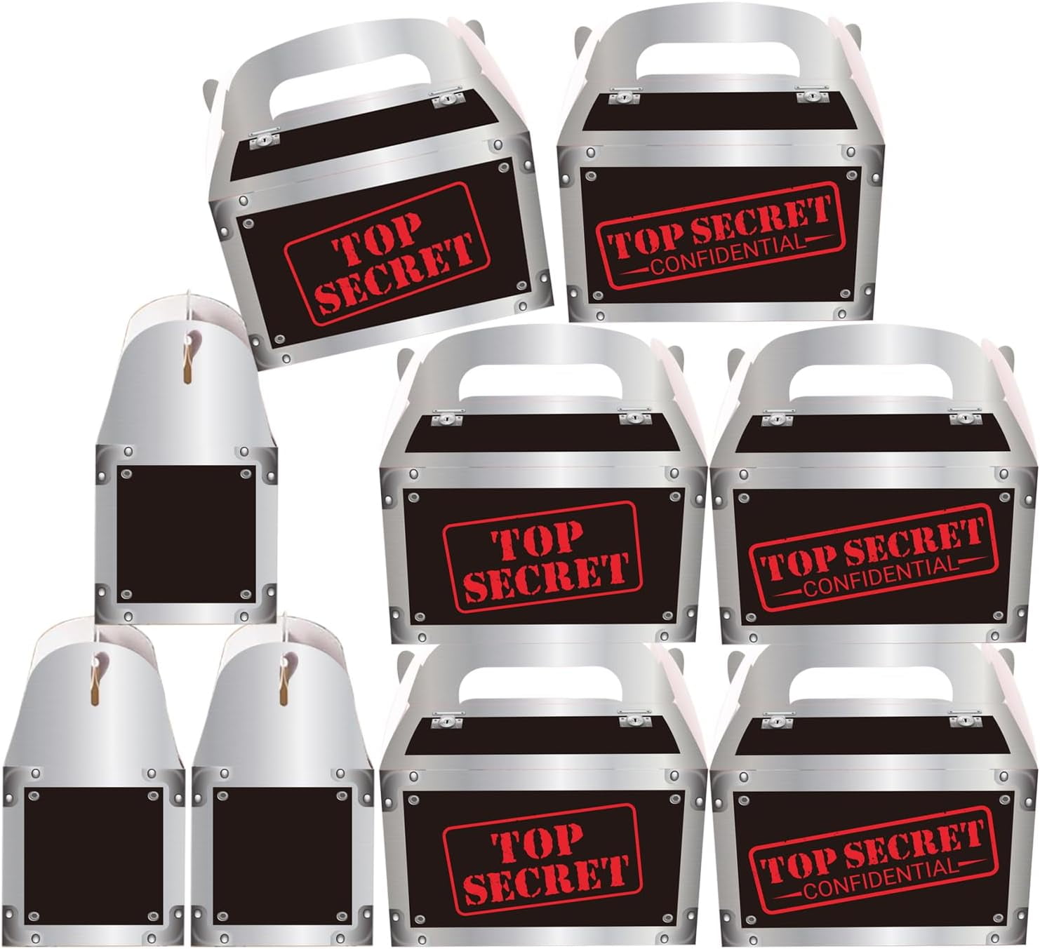 16Pcs Top Secret Spy Party Favor Boxes - Secret Ant Party Paper Boxes ...