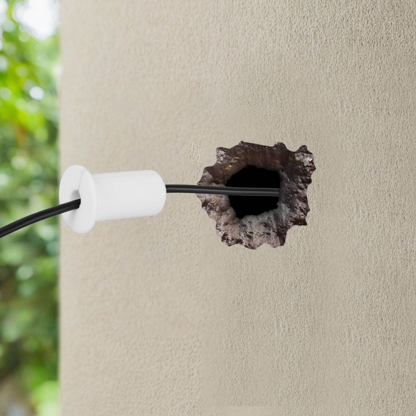 16Pcs Wall Bushing Grommet Silicone Cable Grommet Portable Wall Hole ...