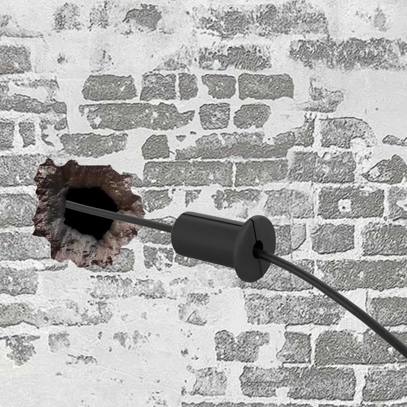 16Pcs Wall Bushing Grommet Silicone Cable Grommet Portable Wall Hole ...