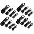 16Pcs Zipper Repair Kit, Zipper Slider Replacement, Instant Zipper Set ...